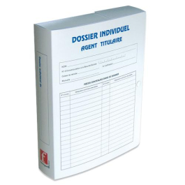 Dossier d'agent titulaire polypro
