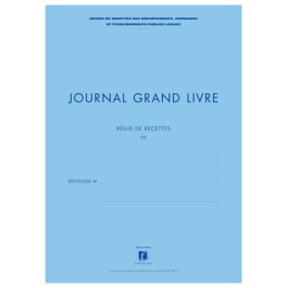 Grand livre régie de recettes