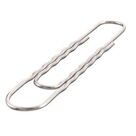 Boîte de 100 trombones ondulés longueur 50mm