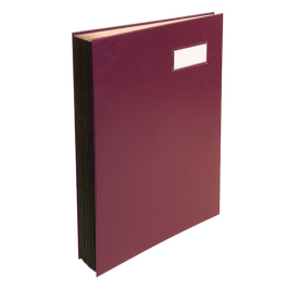 Parapheur direction dos a soufflets - 12 compartiments - Bordeaux