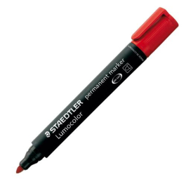 Marqueur permanent Staedtler 352 pointe ogive rouge